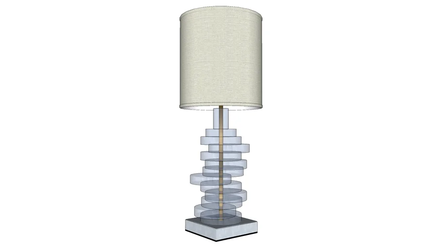 Lamps - Acrylic Table Lamp | 3D Warehouse