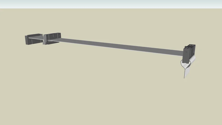Ribbon Cable Assemblies - 6300 Series | 3D Warehouse