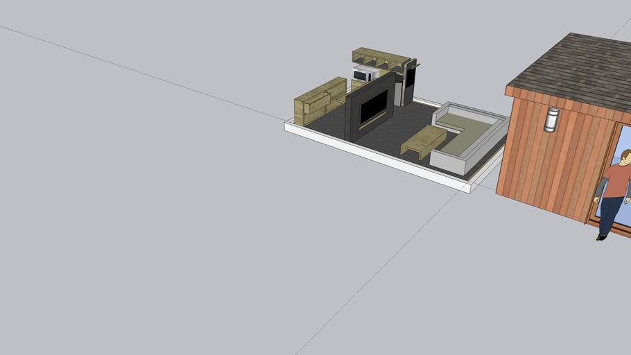 sauls man cave | 3D Warehouse