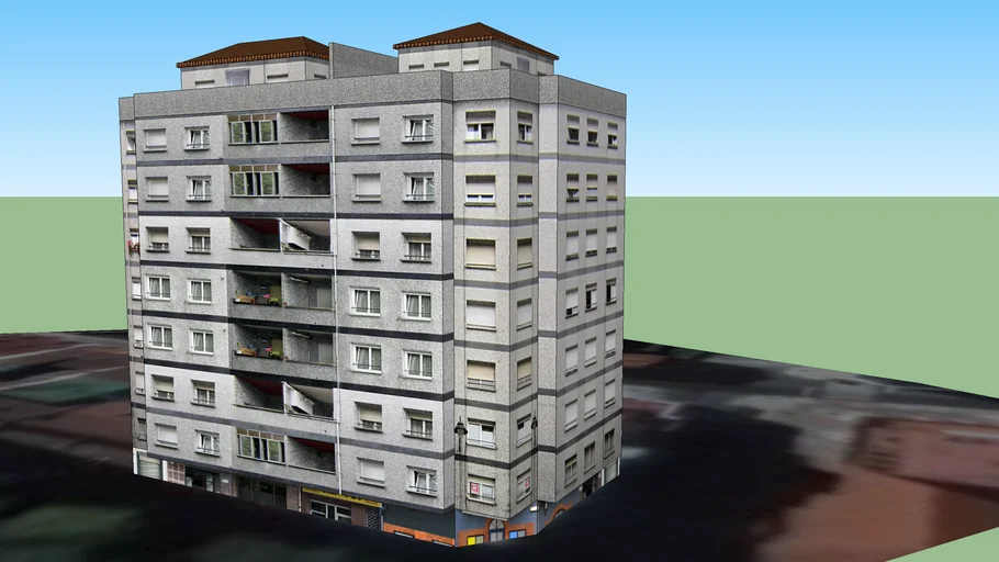 Esquina del parque Dorado | 3D Warehouse