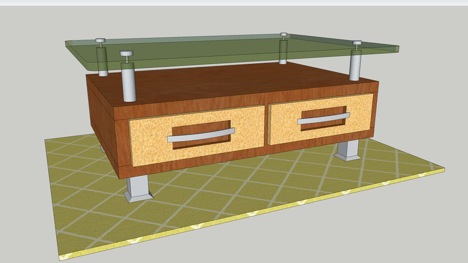 mesa de centro capri | 3D Warehouse