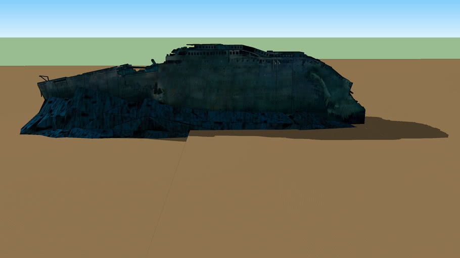 Titanic Wreck | 3D Warehouse