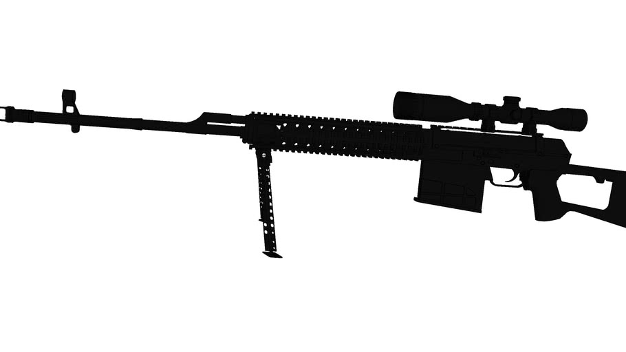 Dragun Rifleworks SVD-50 | 3D Warehouse