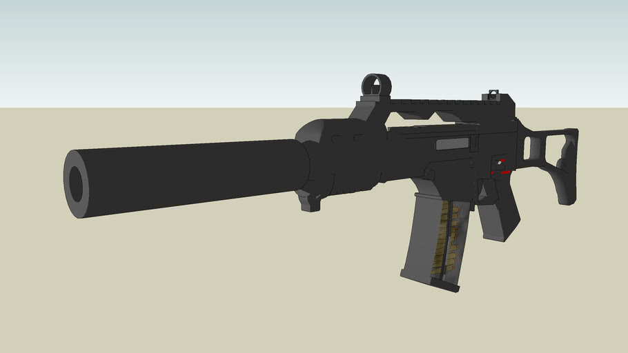 G36C Silenced | 3D Warehouse
