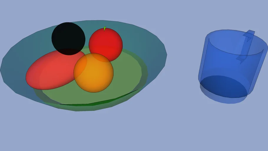 great for render tests with vray | 3D Warehouse