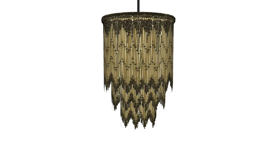 Beaded Pendant Lamp | 3D Warehouse