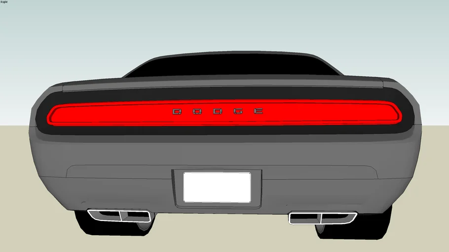 Dodge Challenger | 3D Warehouse