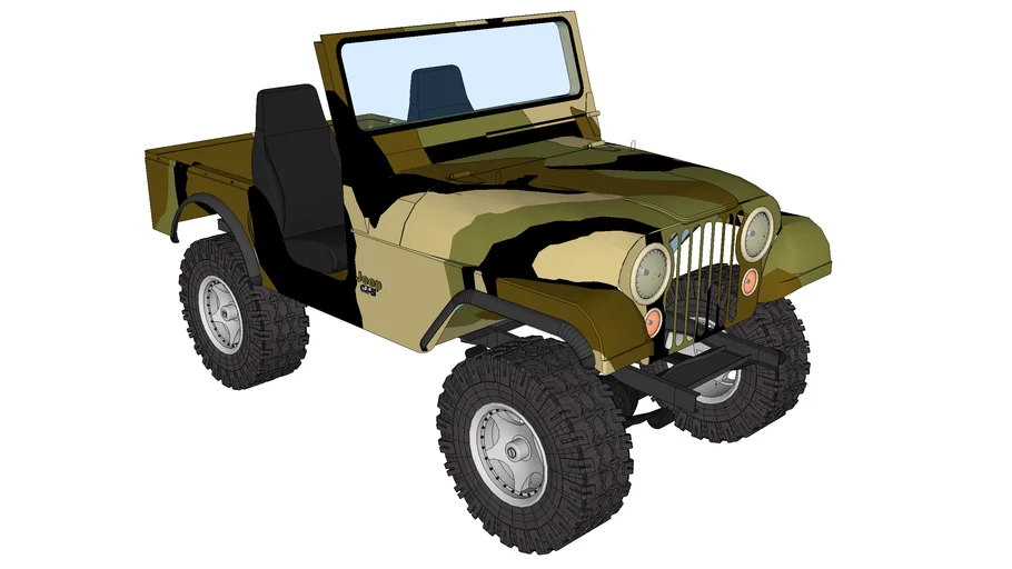 1976 Jeep CJ-5 | 3D Warehouse