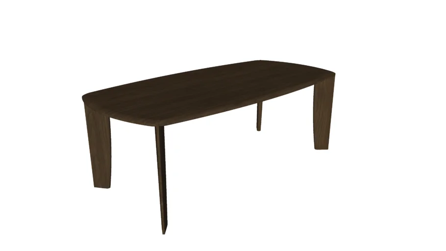 Q-LIV Table Mitchell Danish Oval 220x110cm by Roderick Vos | 3D Warehouse