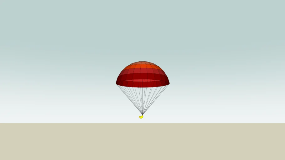 Duck on Parachute | 3D Warehouse
