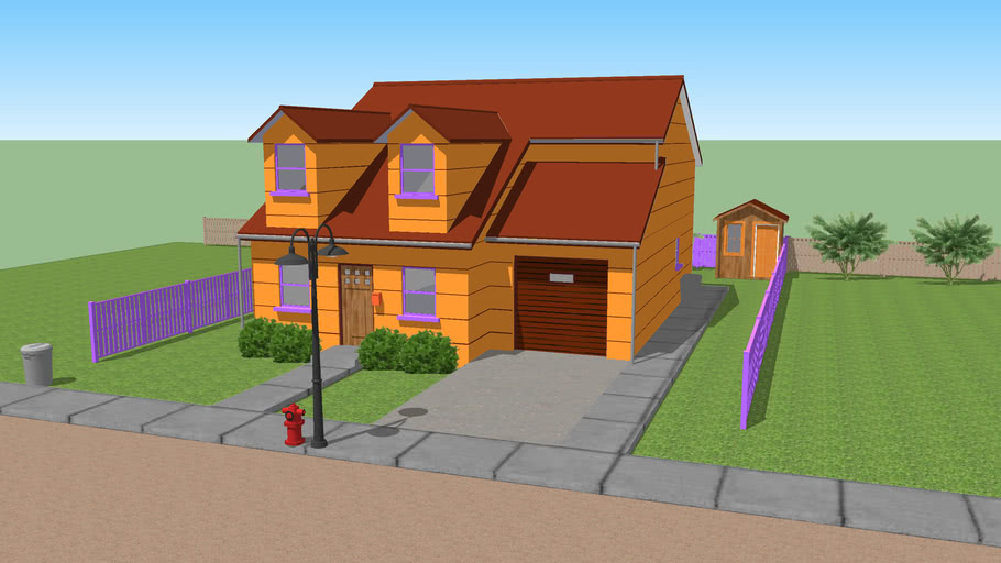 casa de garfield | 3D Warehouse