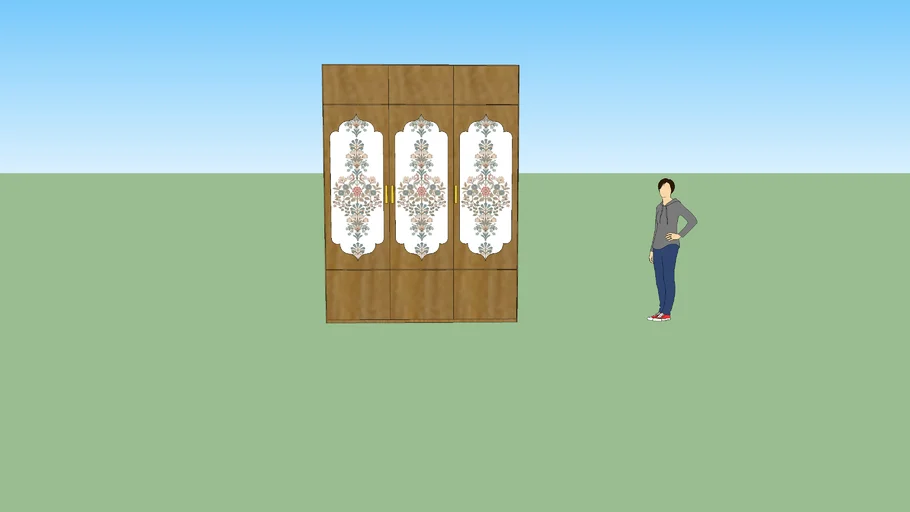 Traditional wardrobe | 3D Warehouse