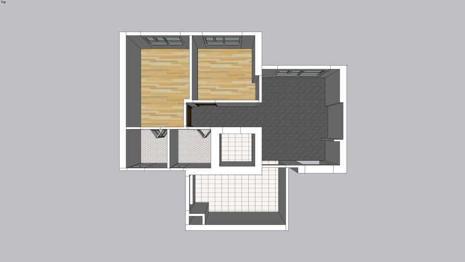 Toa Payoh Ridge 3-room mirrored | 3D Warehouse