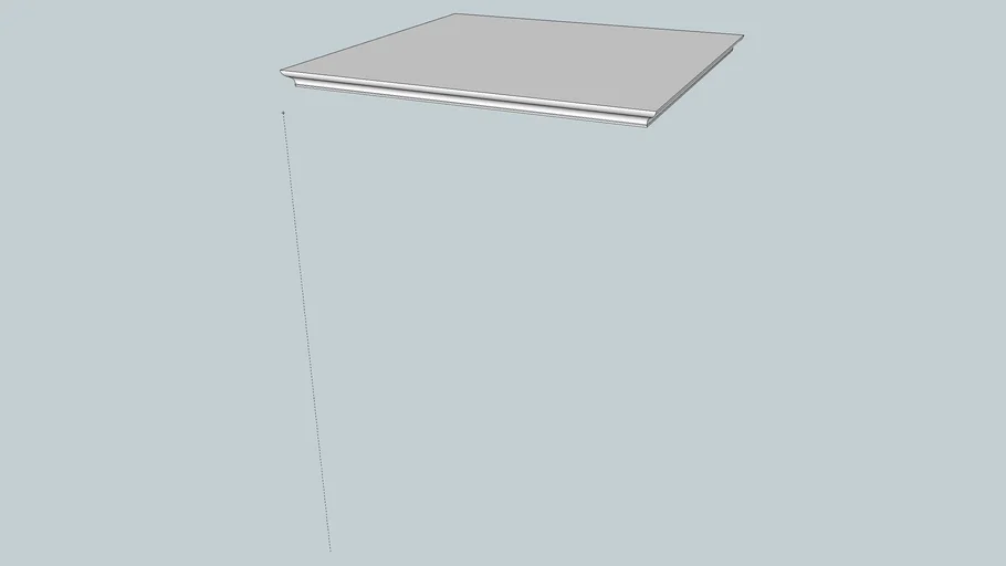 Gustavia Table top profile | 3D Warehouse