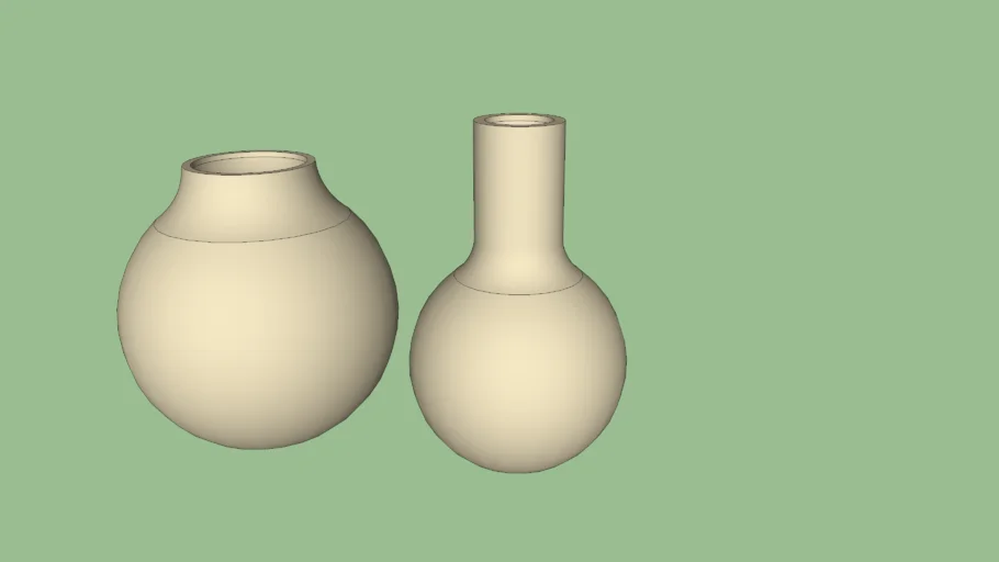 Metal_Vases | 3D Warehouse