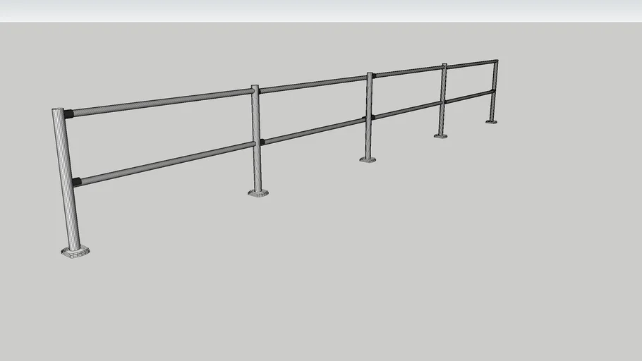 Pole Gate | 3D Warehouse