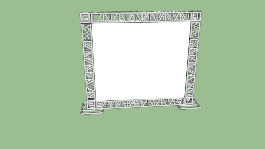 Backdrop 3x2,5 | 3D Warehouse