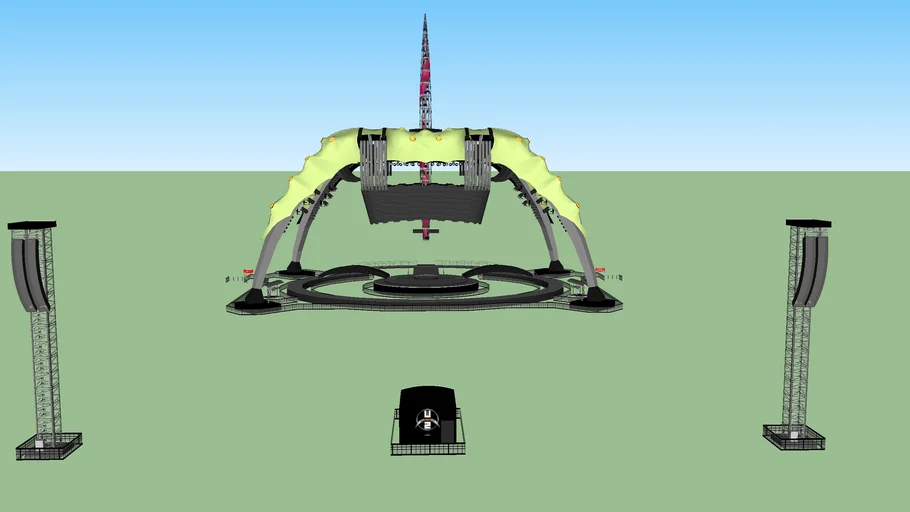 u2 360 tour stage | 3D Warehouse
