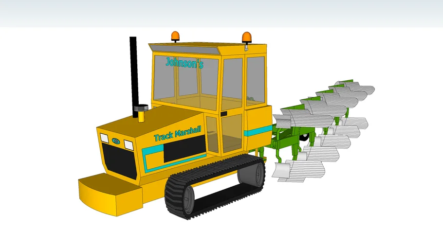 Track Marshall and plough | 3D Warehouse