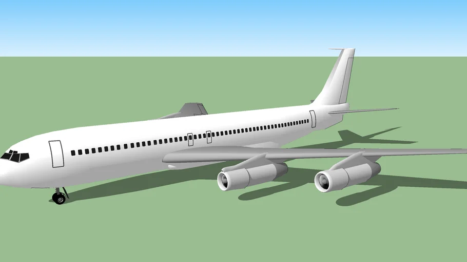 Template - Boeing 707-120B | 3D Warehouse