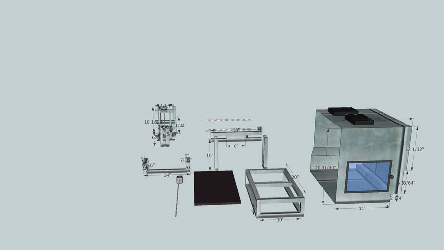 Aluminum CNC Exploded View | 3D Warehouse