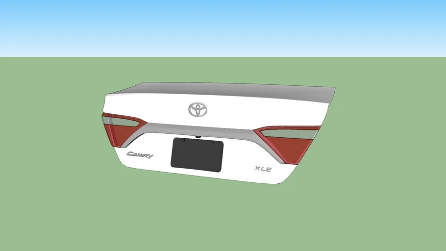 2015 Toyota Camry (Trunk) | 3D Warehouse