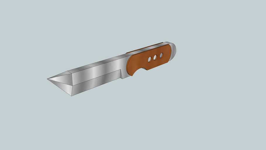 Tanto Knife | 3D Warehouse