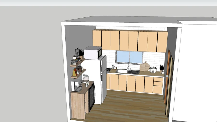 Small kitchen | 3D Warehouse