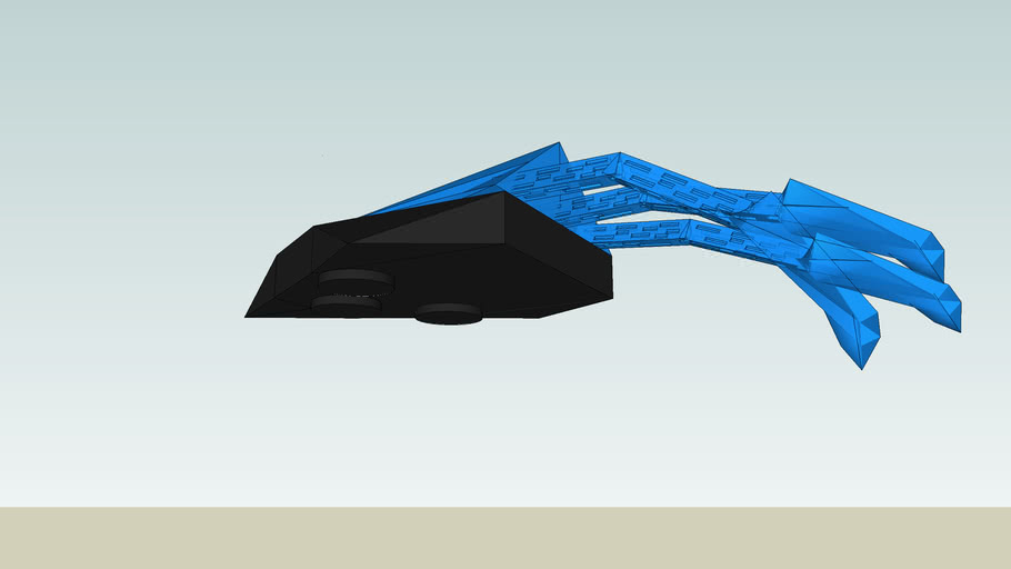 forunner weapon: claw | 3D Warehouse