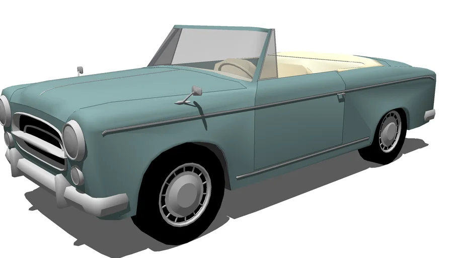 1959 Peugeot 403 | 3D Warehouse
