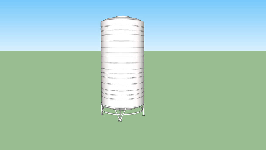 Stainless Tank 2000L | 3D Warehouse