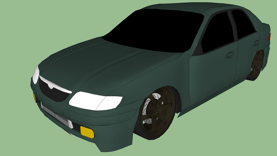 1995 Mazda 626 | 3D Warehouse