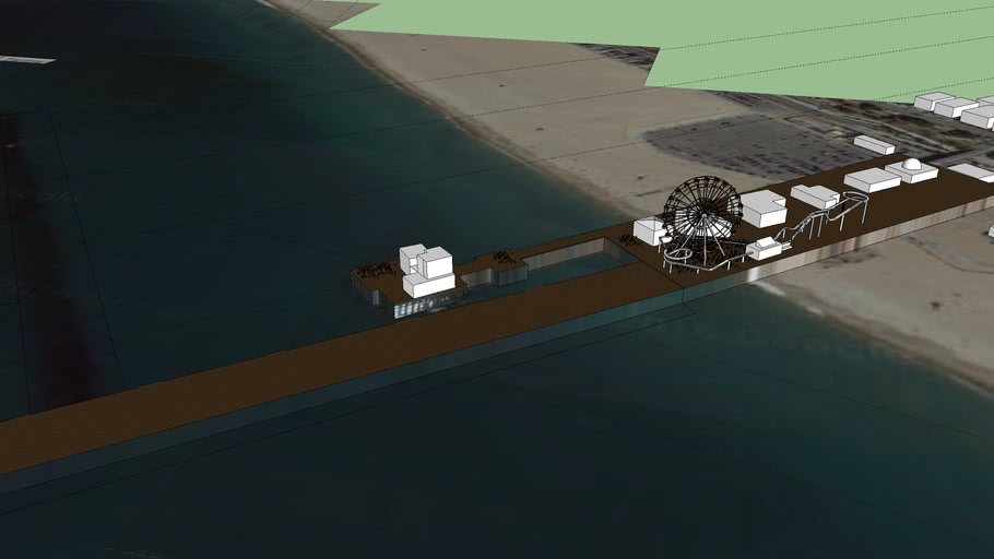 Santa Monica Pier | 3D Warehouse