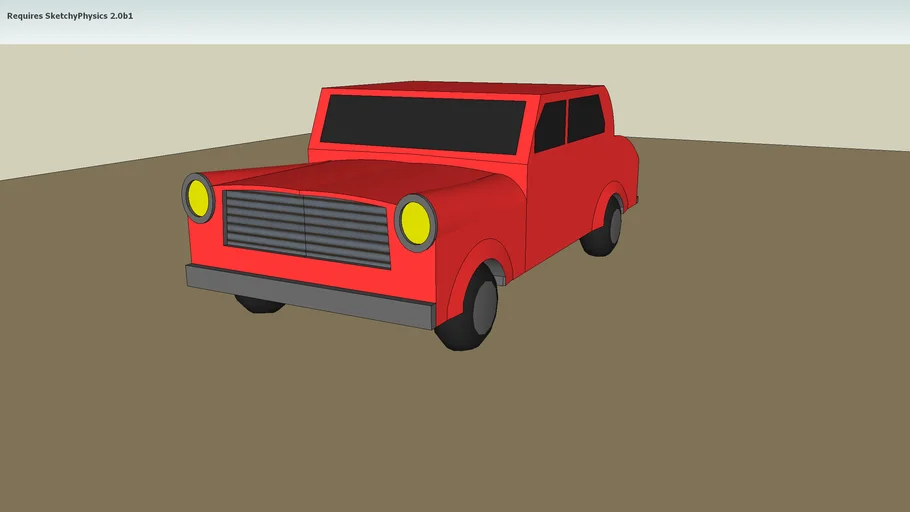 1950's car (sketchyphysics) | 3D Warehouse