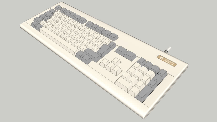 Commodore Amiga 2000 Keyboard | 3D Warehouse