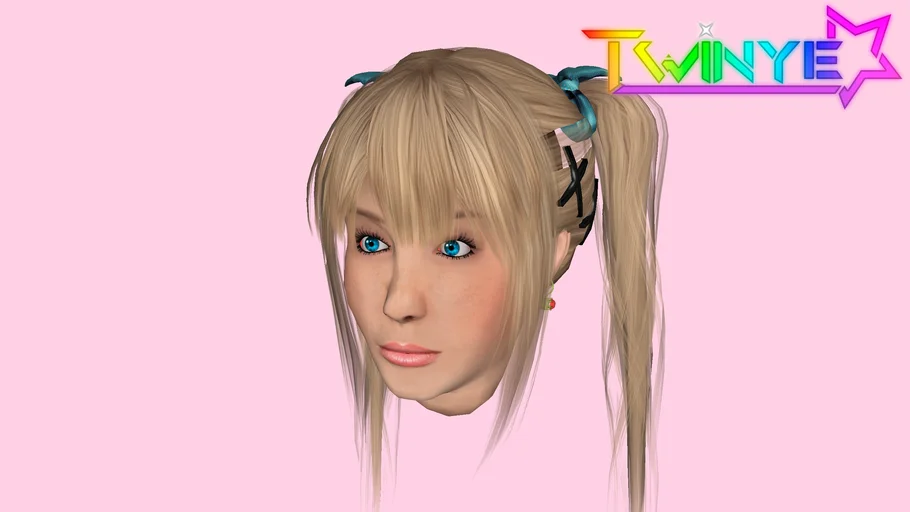 Marie Rose Hair from DOA | 3D Warehouse