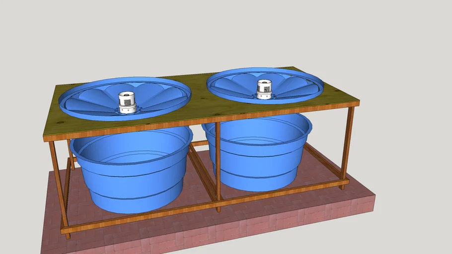 Duckweed Cultivation Bed | 3D Warehouse