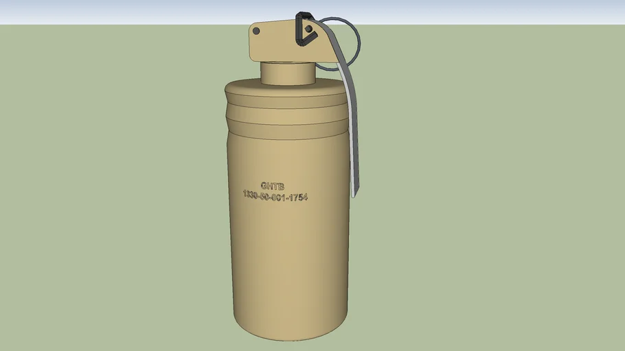 Thermobaric Hand Grenade GHTB | 3D Warehouse