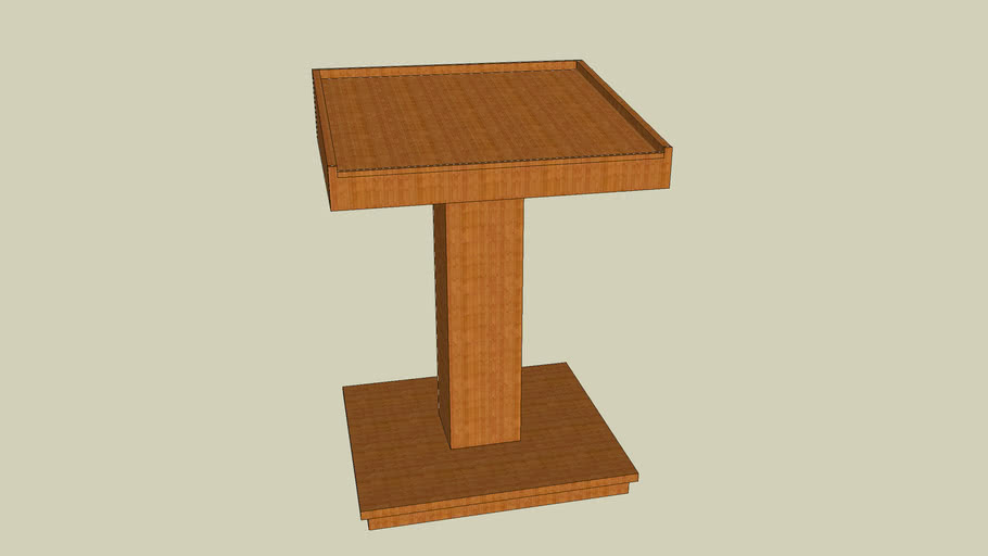 podium | 3D Warehouse