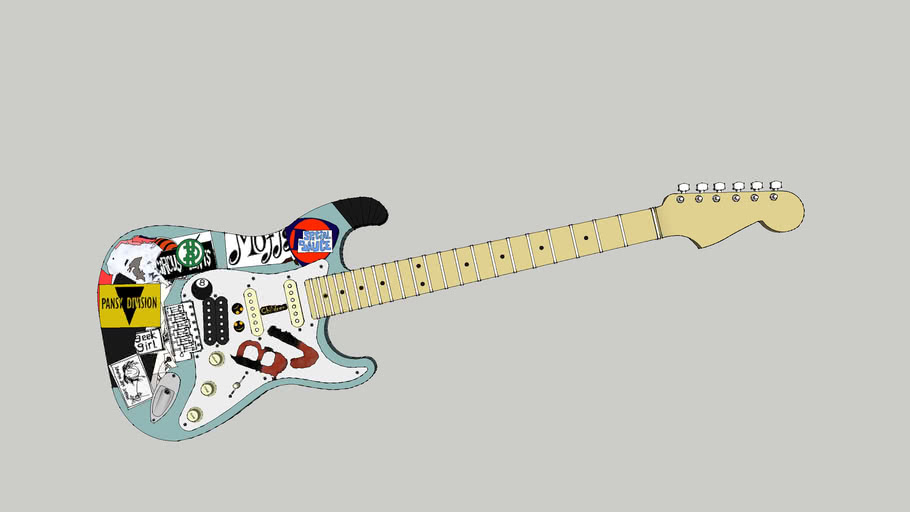 1994 Green Day Billie Joe Armstrong Blue | 3D Warehouse