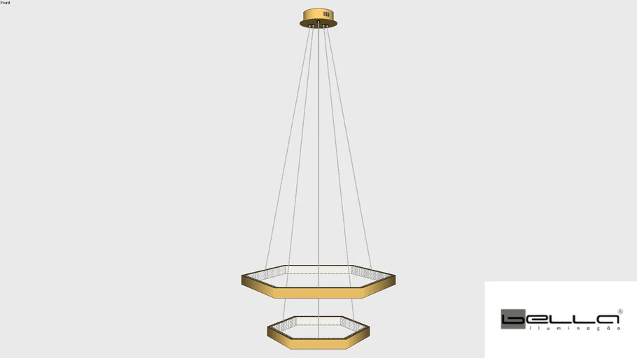 PENDENTE HEX - GD005 | 3D Warehouse