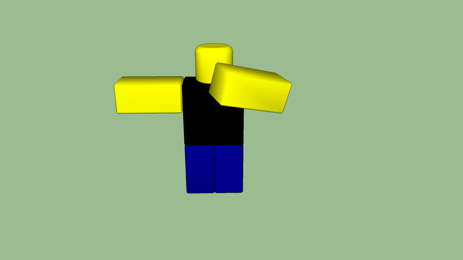 Dabbing Robloxian | 3D Warehouse