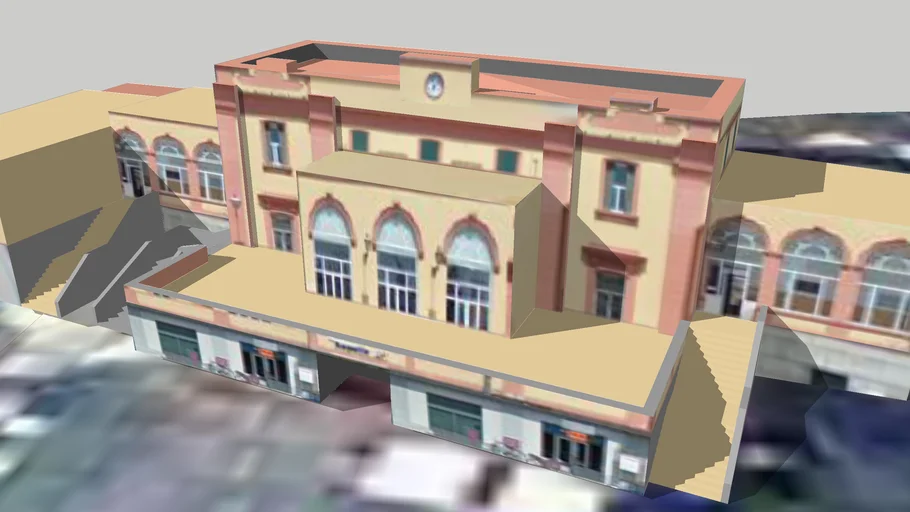 Rapallo railway station | 3D Warehouse