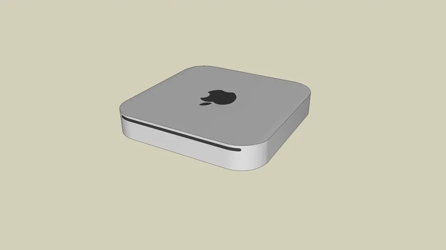 apple new mac mini | 3D Warehouse