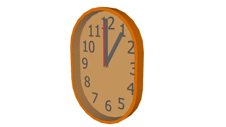 Wall Clock | 3D Warehouse