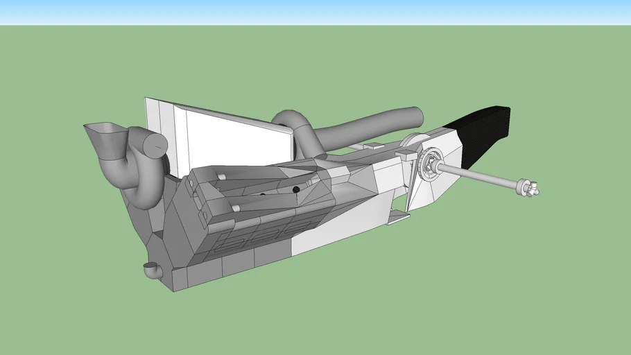 v6 turbo f1 2016 | 3D Warehouse