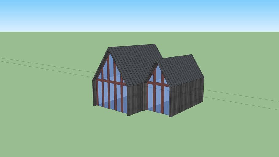 farmhouse double glass | 3D Warehouse