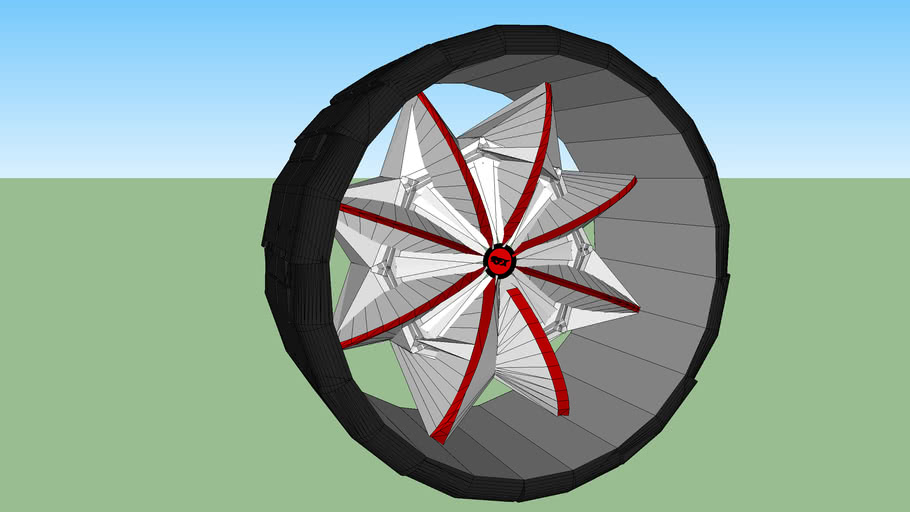 modified my first detailed wheel | 3D Warehouse