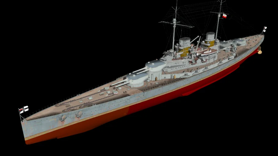 IMPERIAL+GERMAN+NAVY+WW1+1916+GERMAN+KAISERLICHE+MARINE+BATTLECRUISER ...