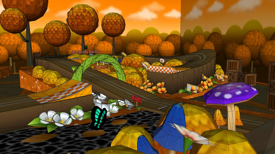 3DS - Slot Car Rivals - Falltime Fairy Tale | 3D Warehouse